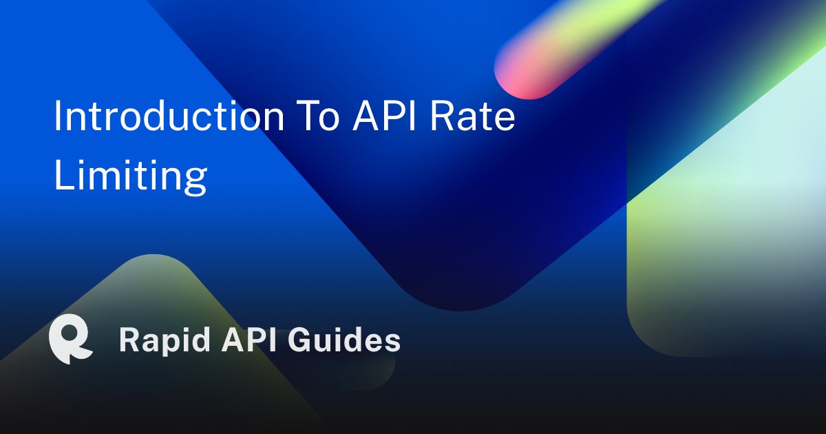 Introduction To Api Rate Limiting 0857