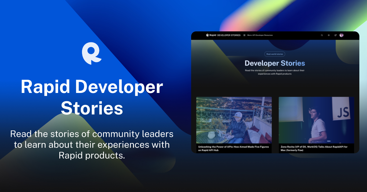 Rapid Developer Stories